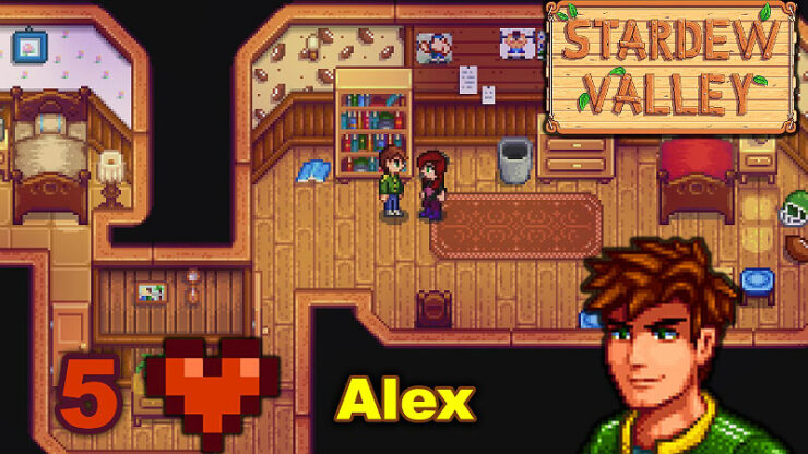 Stardew Valley Alex Guide: Schedule, Gifts, Marriage and Best TIps ...