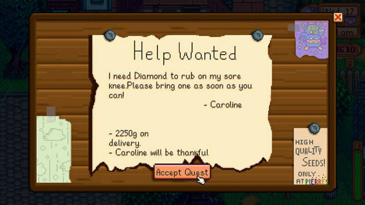 Stardew Valley Caroline Guide: Schedule, Gifts, Quests and Hearts ...
