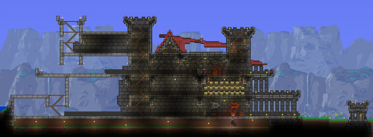 Terraria Castle: Design and Construction | GamesCrack.org