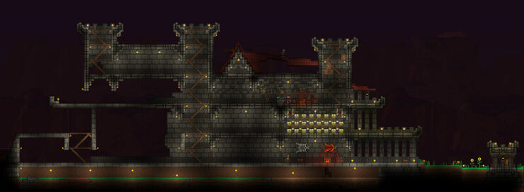 Terraria Castle: Design and Construction | GamesCrack.org