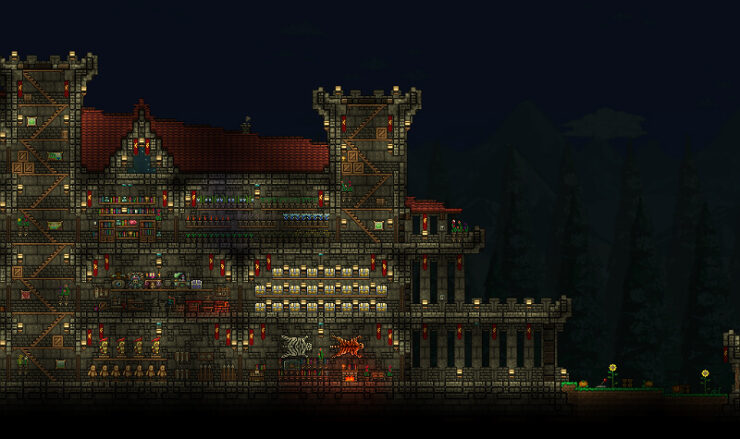 Terraria Castle: Design and Construction | GamesCrack.org