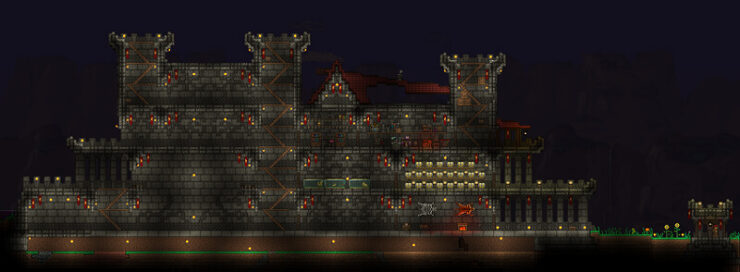 Terraria Castle: Design and Construction | GamesCrack.org