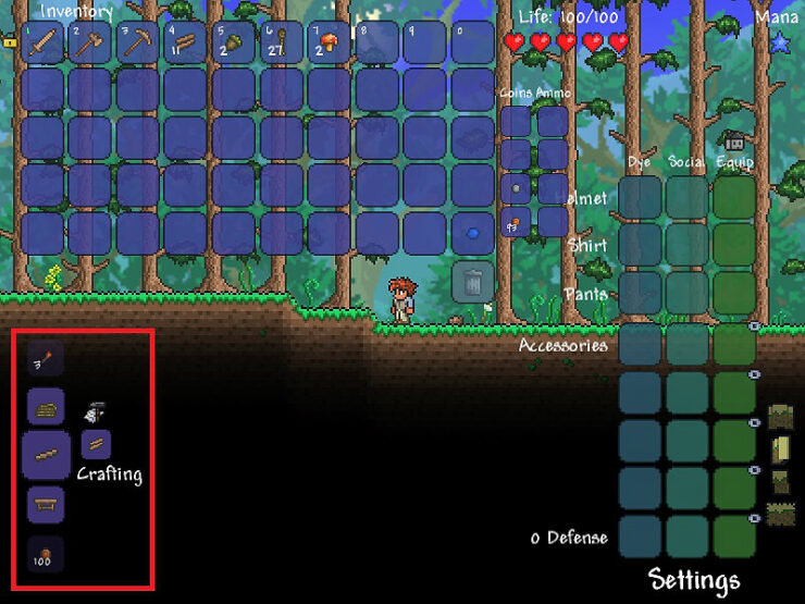 Terraria: Crafting 101 - Recipes and Complete Station | GamesCrack.org