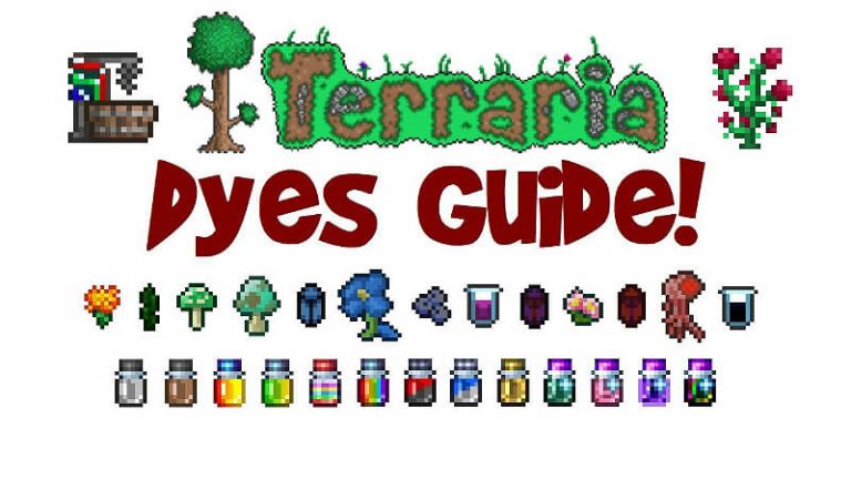 Terraria Dye: Craft, Colors and Where to Find Them | GamesCrack.org
