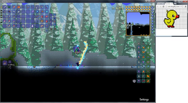 Terraria Pixel Art: How to Build and Instructions - Guide | GamesCrack.org
