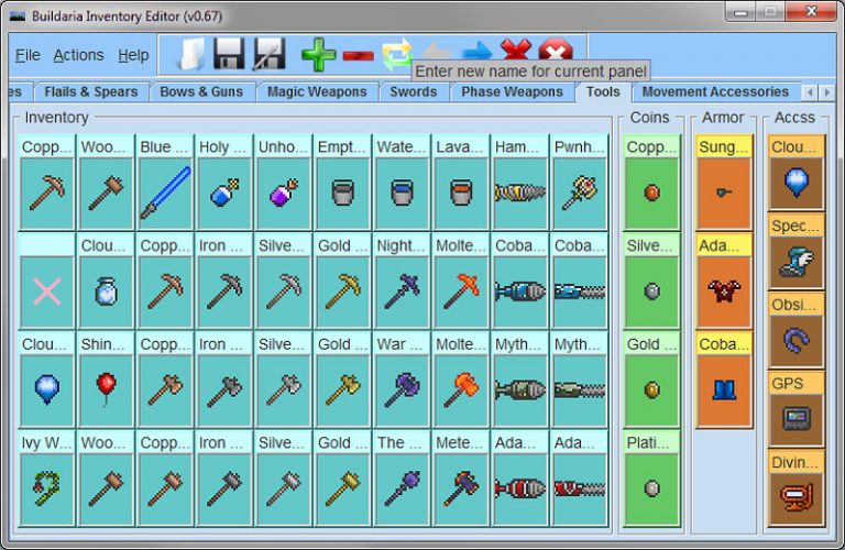 Terraria Player Editor v1.07: Feature and Settings | GamesCrack.org