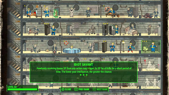 Fallout 4: Idiot Savant - Check Intelligence and Experience ...