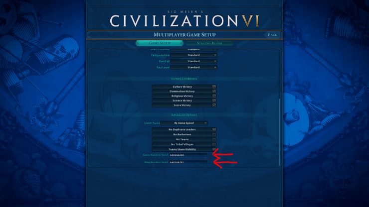 Civilization 6: Map Seeds - How to Get - Guide | GamesCrack.org