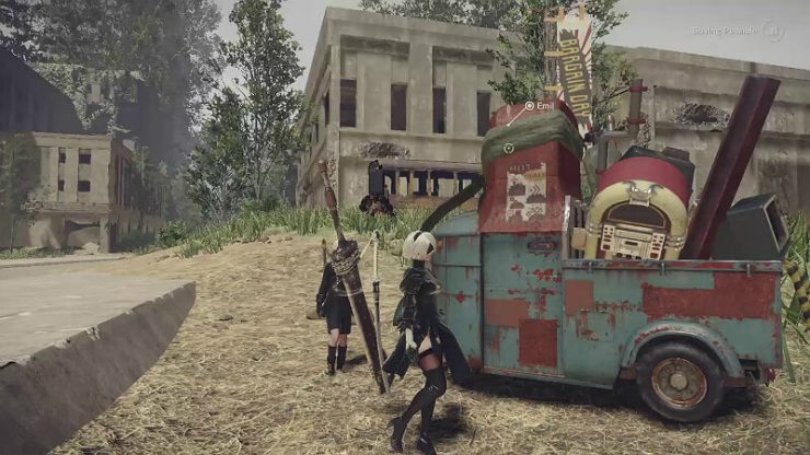 Nier Automata: How to Move Emil Shop - Guide | GamesCrack.org