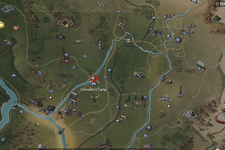 Fallout 76: All Treasure Maps Locations - Guide | GamesCrack.org