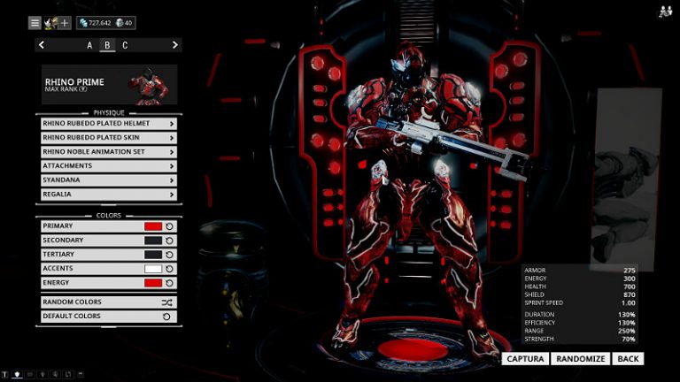 Warframe: Rhino - How to Obtain and Builds - Guide | GamesCrack.org